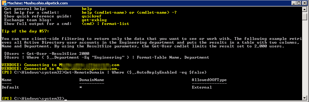 Automatic Replies with Exchange Server