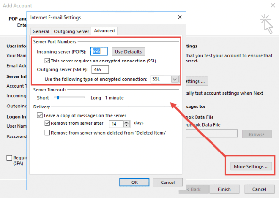Outlook Auto Account Setup: Encrypted Connection not available