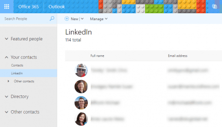 Sync LinkedIn Contacts with Outlook desktop