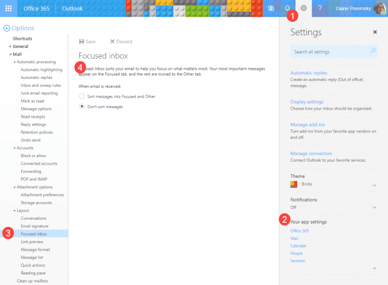 Using Exchange Online’s Clutter Folder