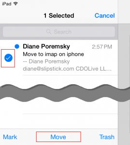 Transfer POP3 Mail on an iPhone to Outlook
