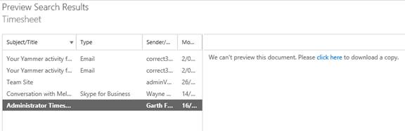 Office 365: Search with ease