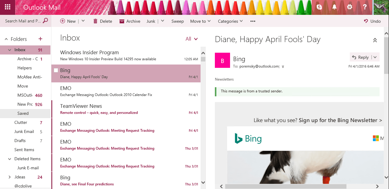 First look: Outlook.com on Office 365