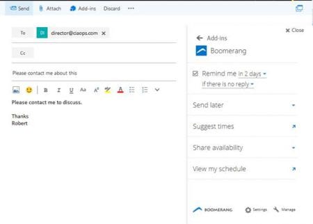 Outlook on the web Add-ins