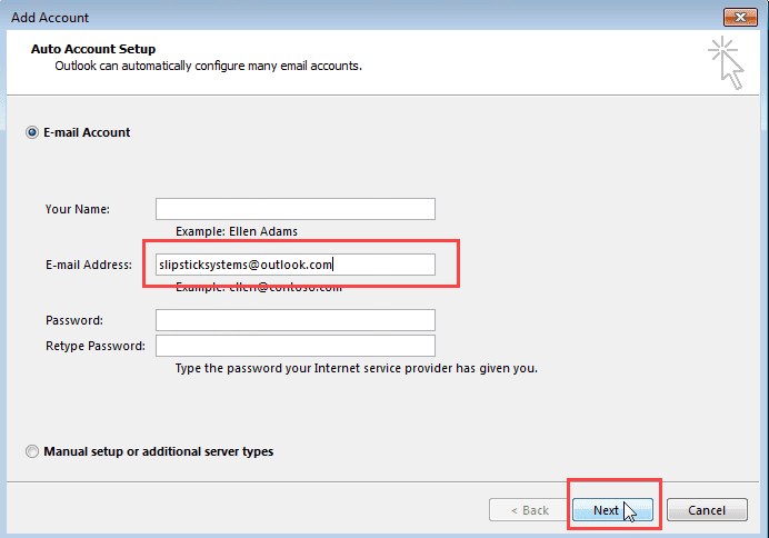 Tutorial: Set up Outlook.com account to sync Calendar and Contacts