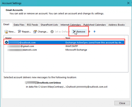 Outlook.com: Switch Account to Microsoft Exchange