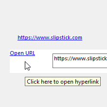 Create a Hyperlink on an Outlook Custom Form | Slipstick Systems
