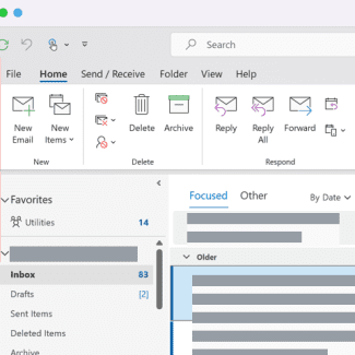 Outlook User's Solutions Center