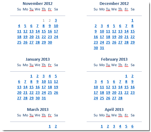 How to View a Yearly Calendar